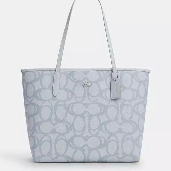 Coach | Bags | Nwtcoach City Tote Bag In Sketch Signature Canvascoach ...